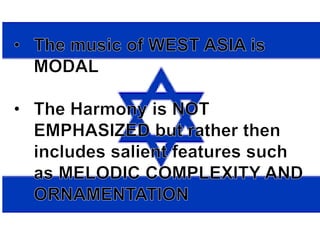 Music of israel | PPTX
