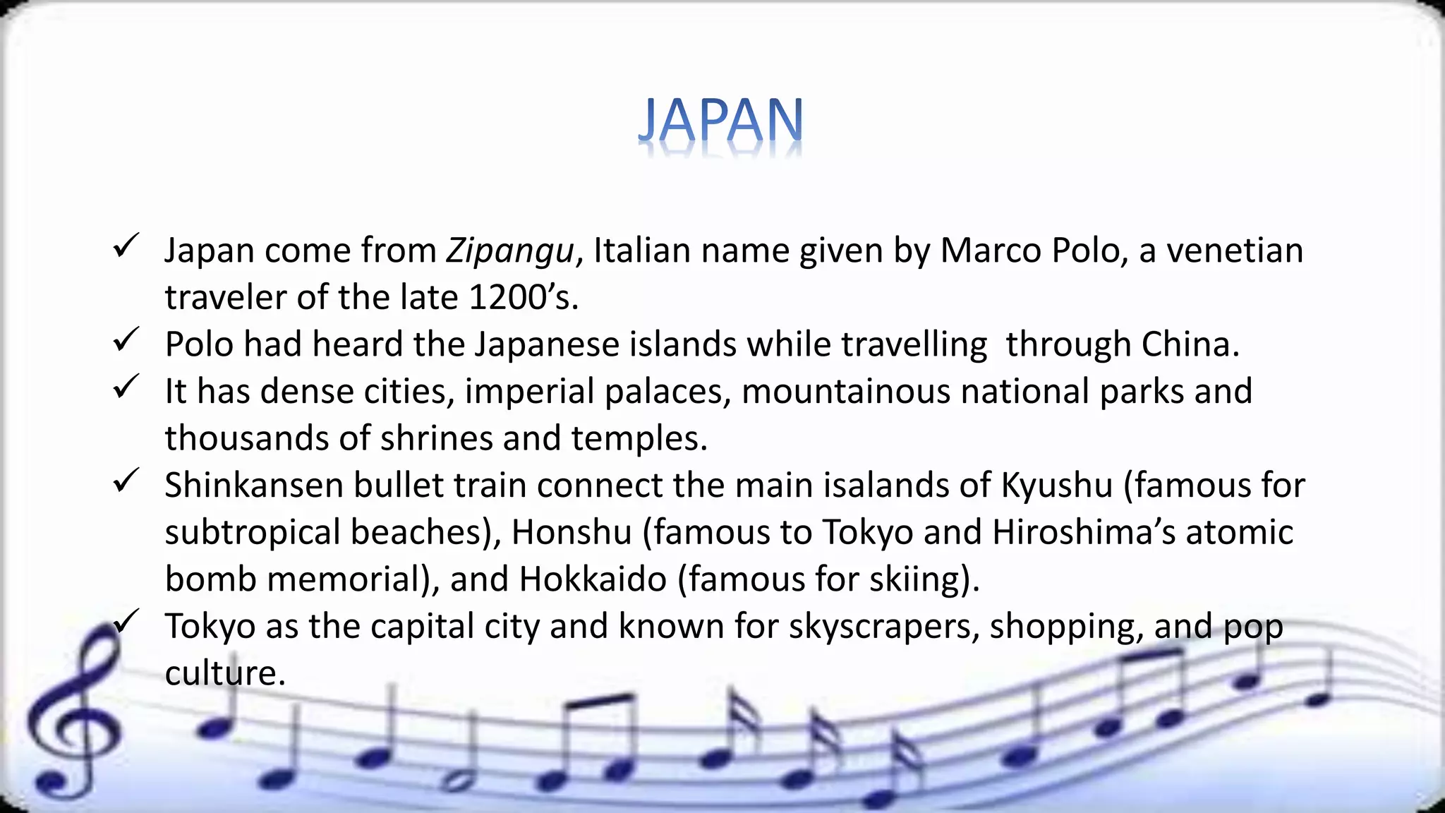 Music of japan | PPTX