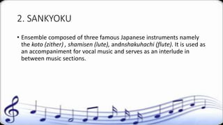 Music of japan | PPTX
