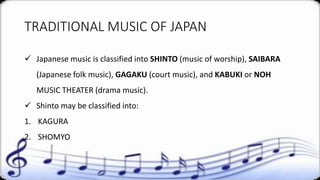 Music of japan | PPTX