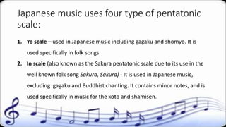 Music of japan | PPTX