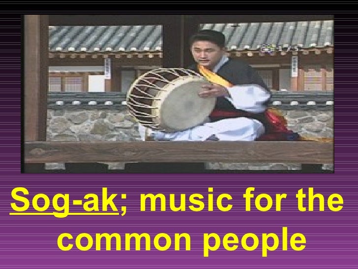 Music of korea