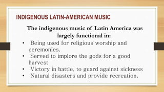 Musicoflatinamerica | PPTX