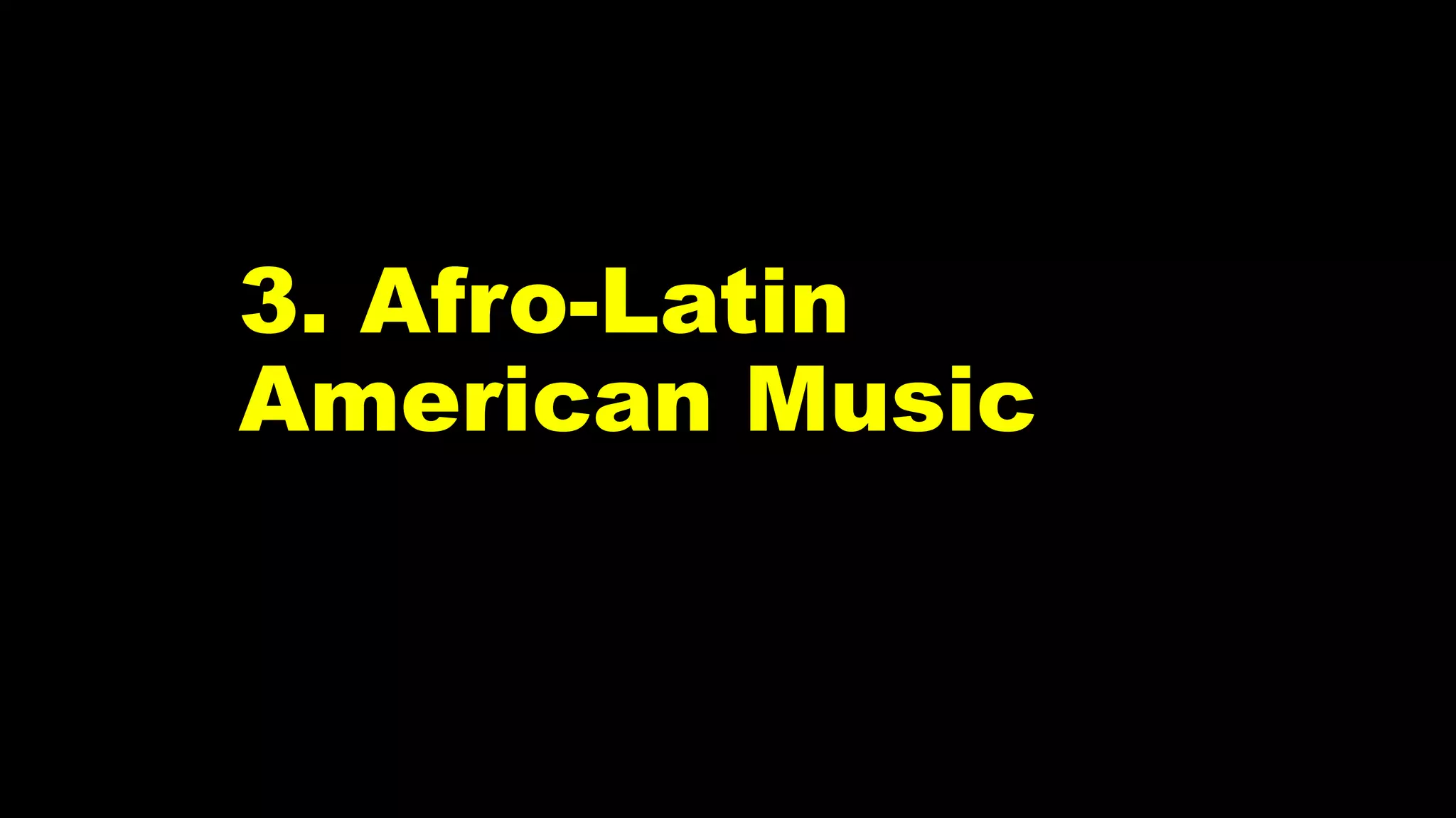 Music of Latin america | PPTX