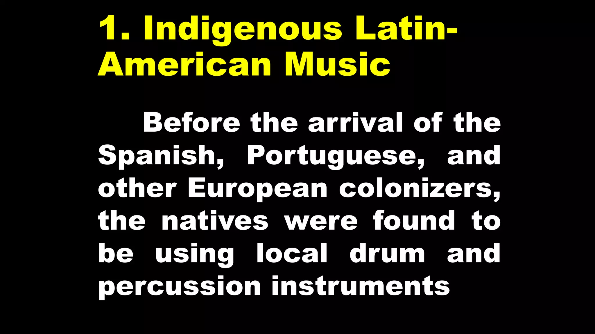 Music of Latin america | PPTX