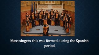 Music of lowlands: Spanish influence | PPTX