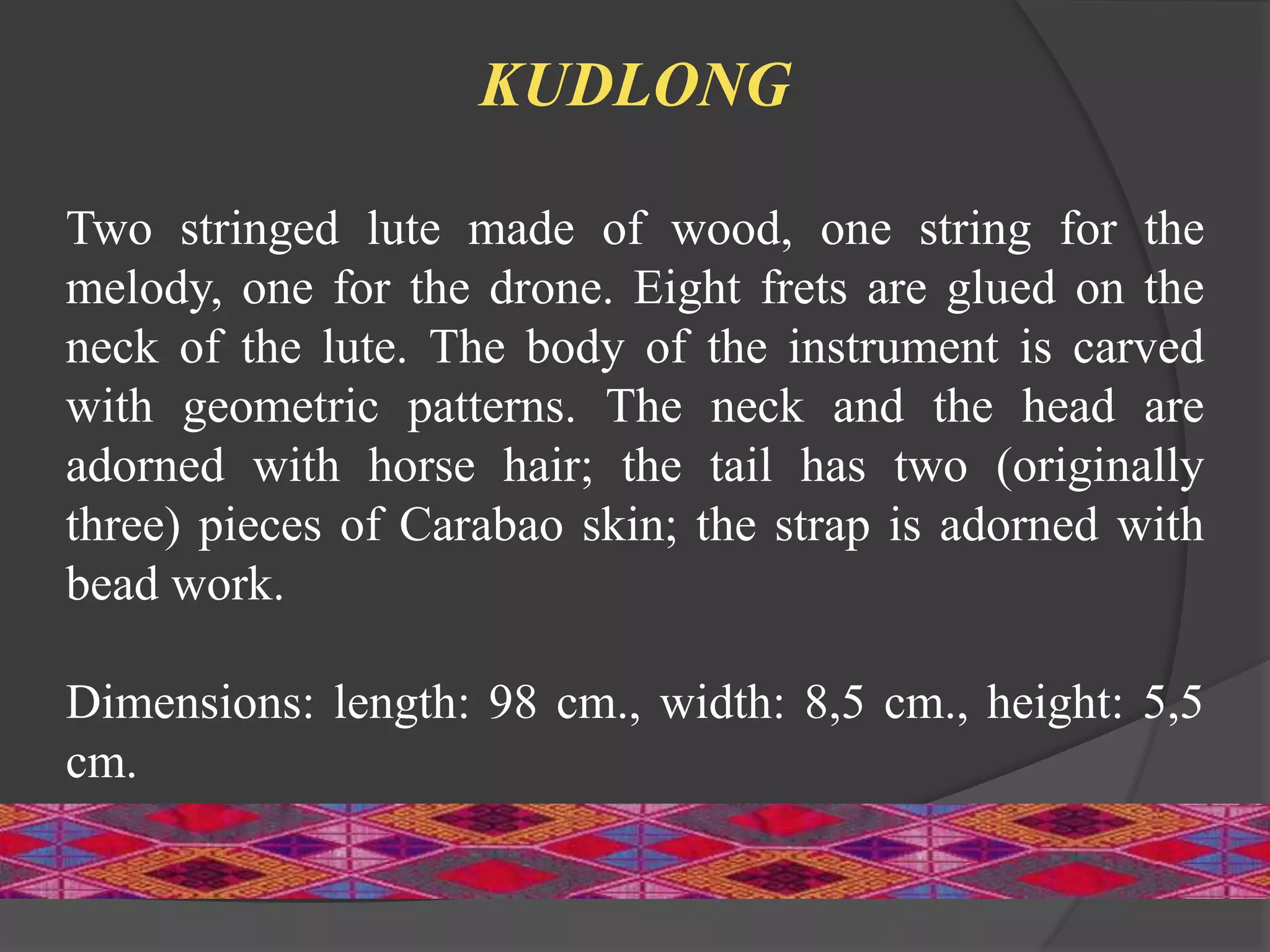 Music of mindanao | PPTX