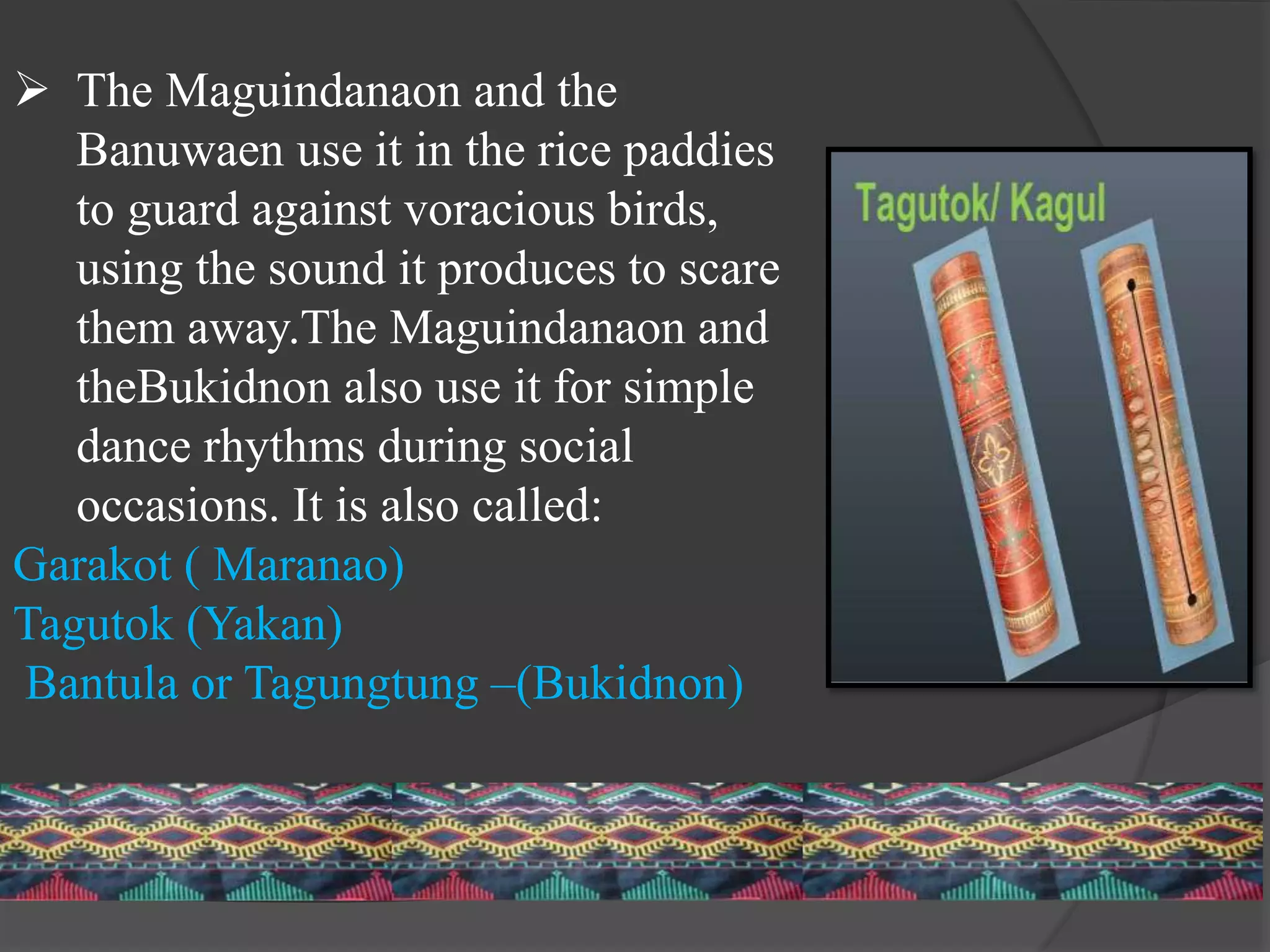 Music of mindanao | PPTX