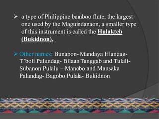 Music of mindanao | PPTX