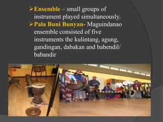 Music of mindanao | PPTX