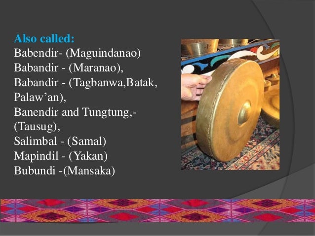 Music of mindanao