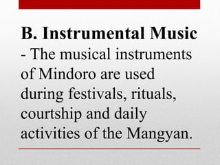 Lesson 2 Music of mindoro (2nd Quarter) | PPTX