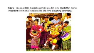 Music of myanmar | PPTX