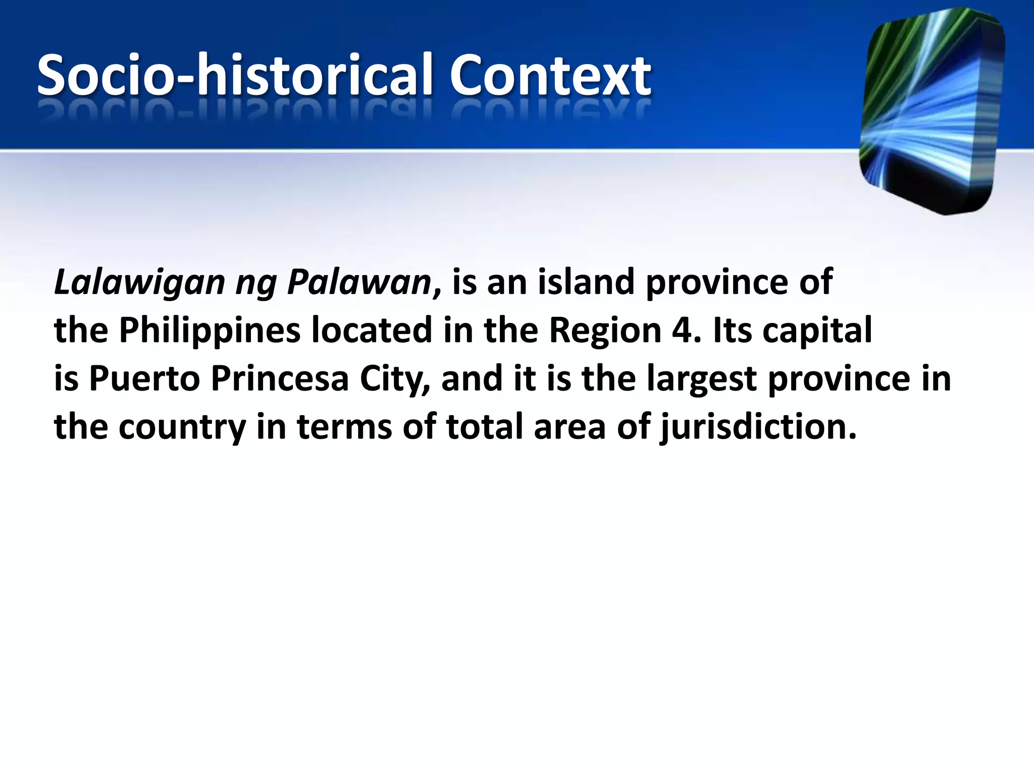 Music of palawan | PPTX