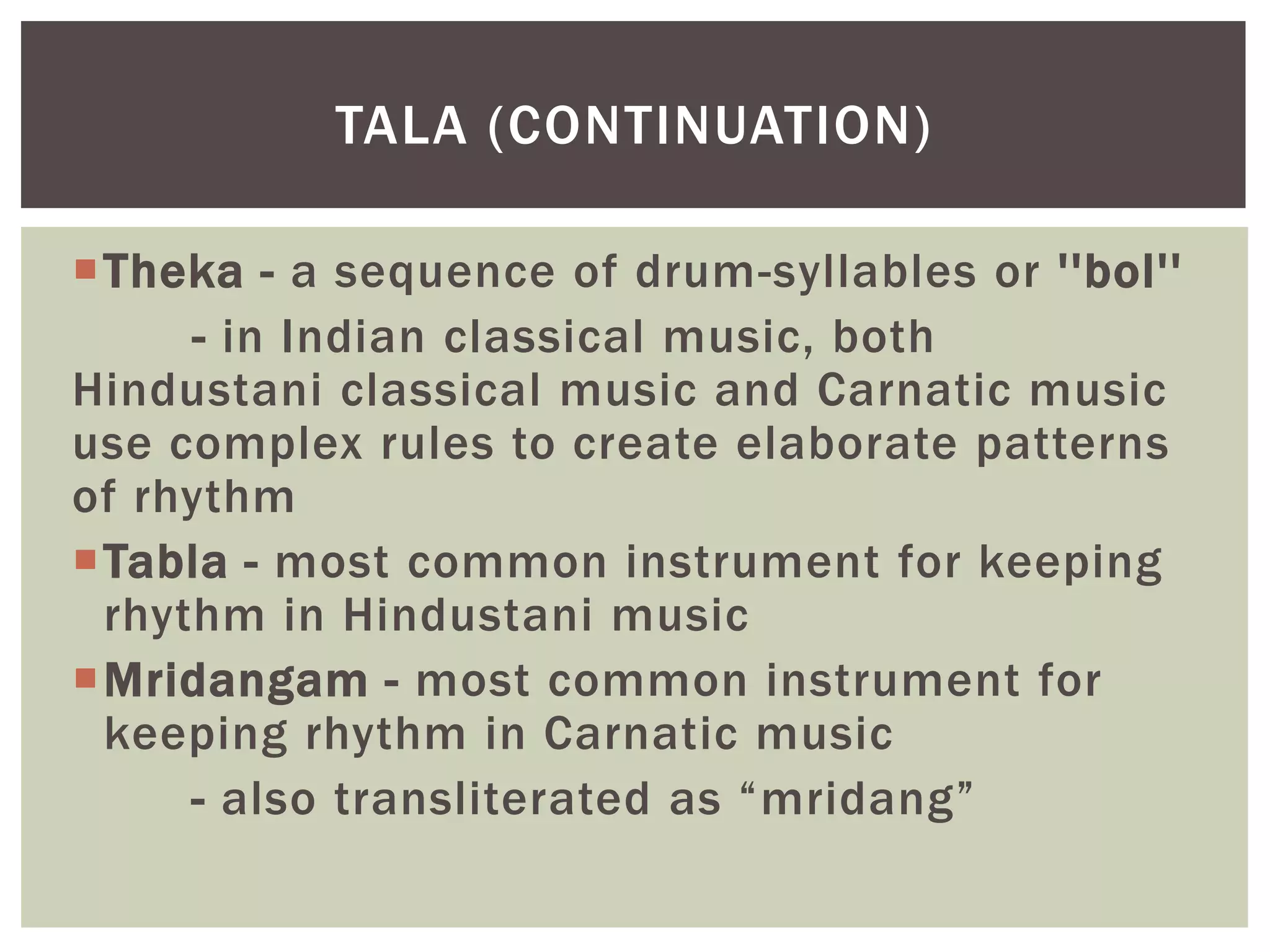 Music of South, Central and West Asia | PPTX