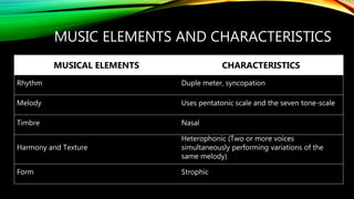 Music of thailand | PPTX