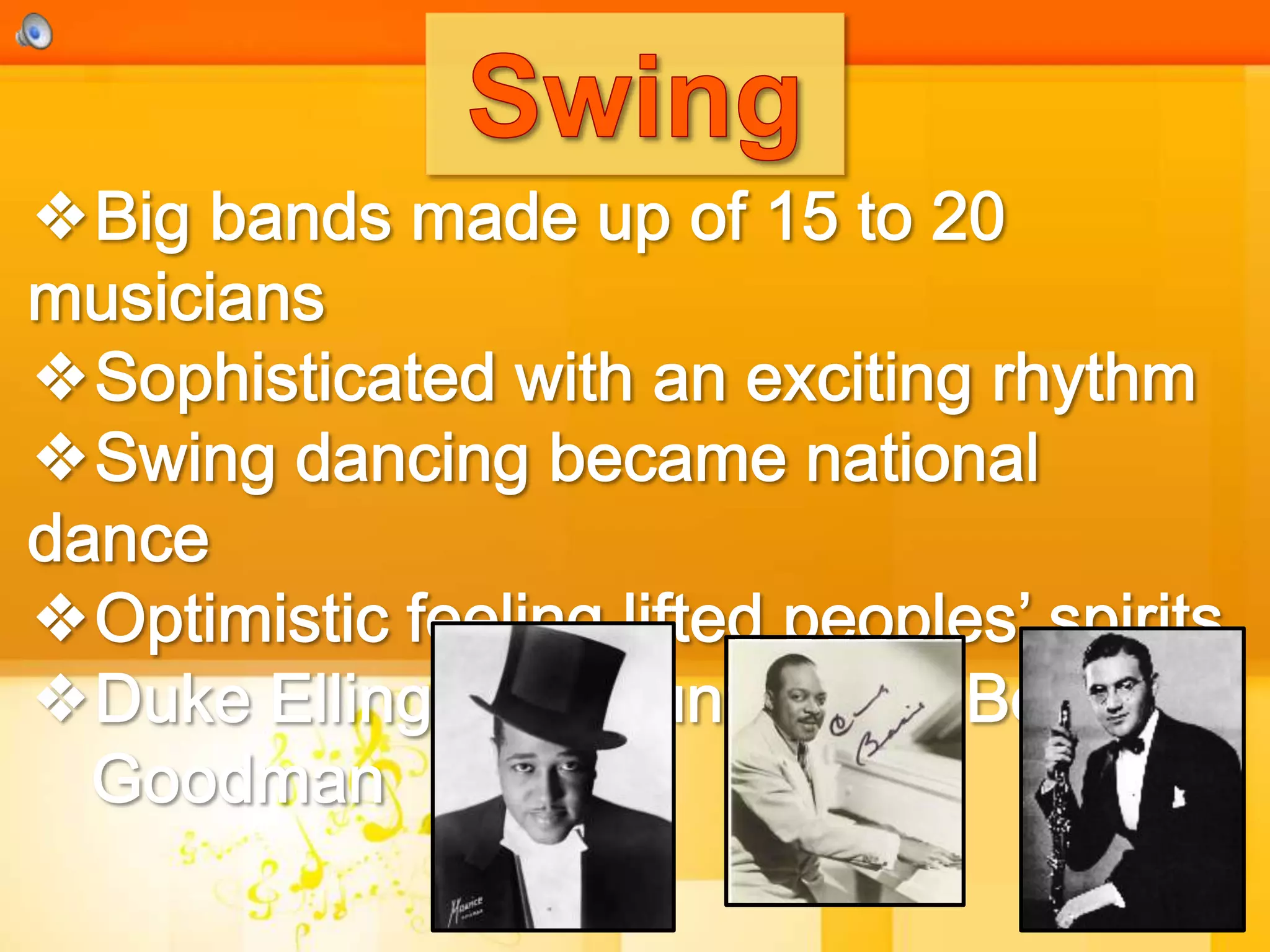 Music Of The 1930s | PPTX