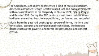 Music of the 20th century | PPTX