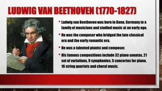 Music of the classical period | PPTX