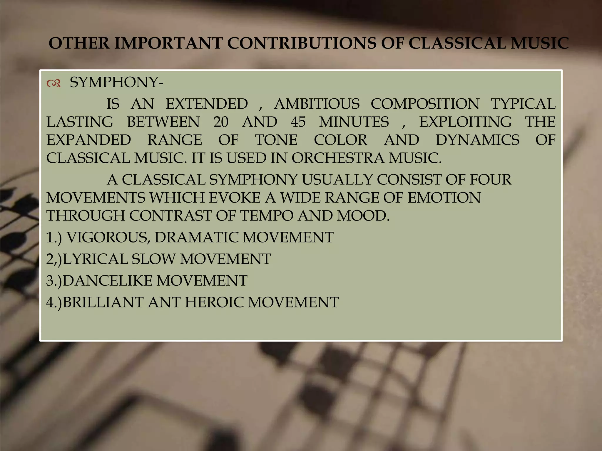 Music of the classical period | PPTX | Classical Music | Music