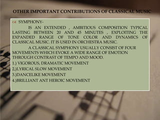 Music of the classical period | PPTX | Classical Music | Music