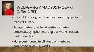 Music of the classical period | PPTX