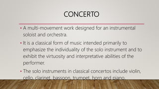 Music of the classical period | PPTX