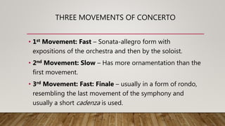 Music of the classical period | PPTX