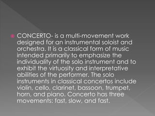 Music of the classical period (1750 1820) | PPTX