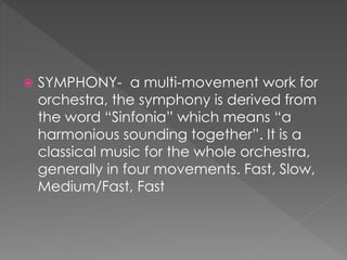Music of the classical period (1750 1820) | PPTX