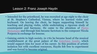 Music of the Classical Period (1750 –.pptx