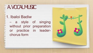 musicofthecordilleramindorovisayas-180828110253.pptx