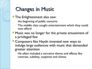 Music of the enlightenment | PPT