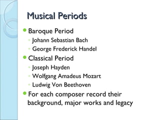 Music of the enlightenment | PPT