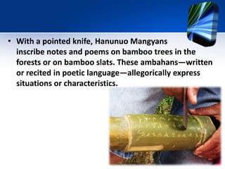 Music of the mangyan mindoro | PPTX