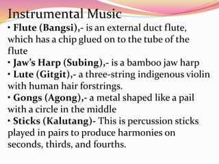 Music of the Mangyan Mindoro.pptx