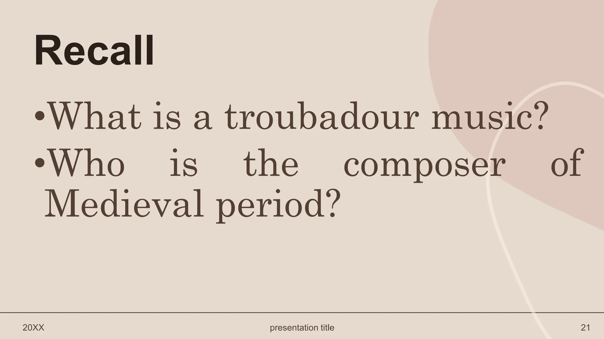 Music of the Medieval Period-MAPEH Grade 9 | PPTX