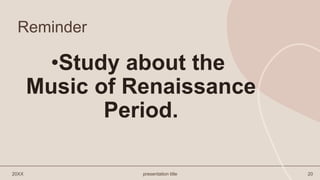 Music of the Medieval Period-MAPEH Grade 9 | PPTX