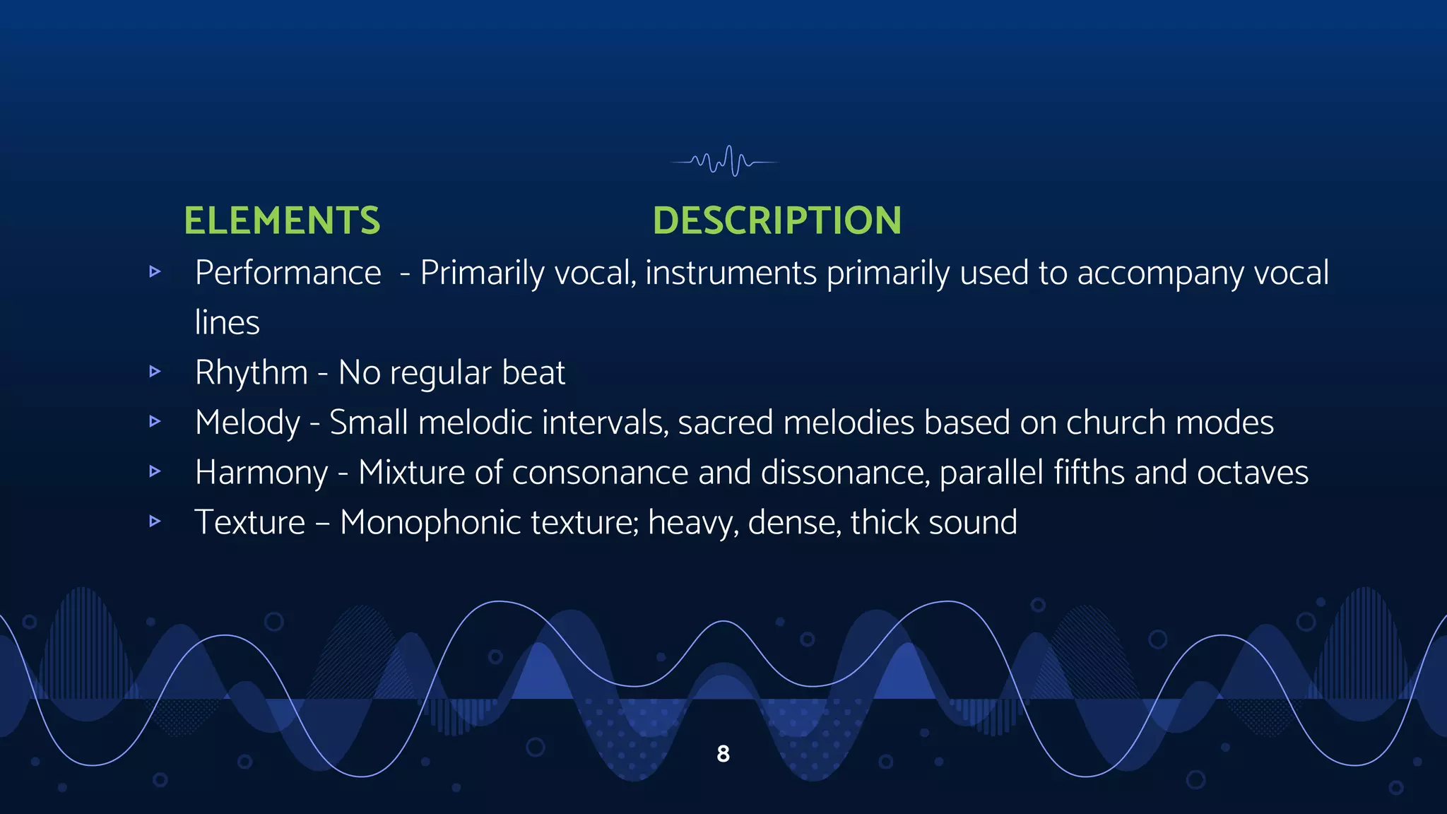 Music of the medieval period (2) | PPTX