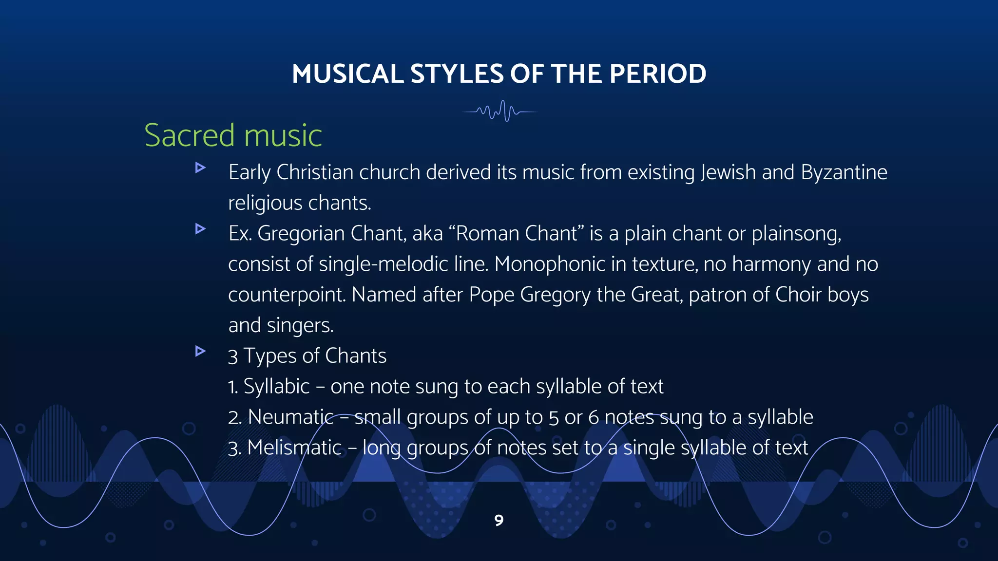 Music of the medieval period (2) | PPTX