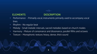 Music of the medieval period (2) | PPTX