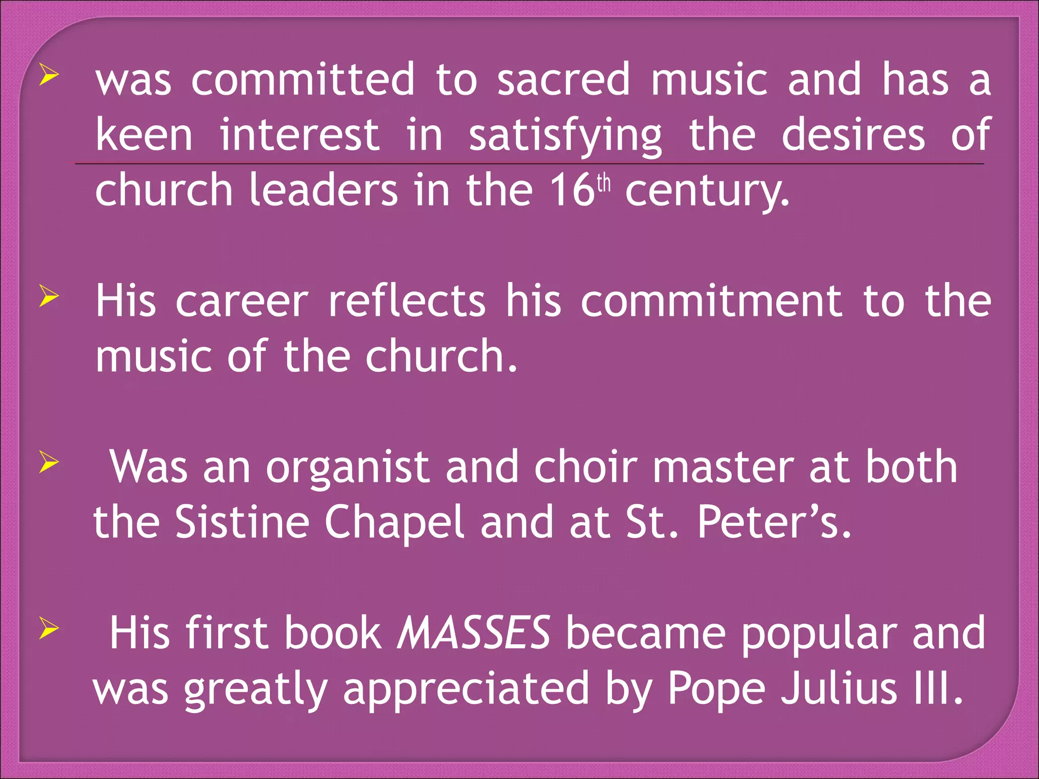 Music of the Medieval, Renaissance, Baroque music | PPT