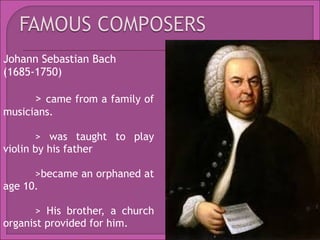 Music of the Medieval, Renaissance, Baroque music | PPT