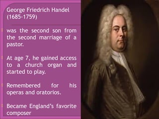 Music of the Medieval, Renaissance, Baroque music | PPT