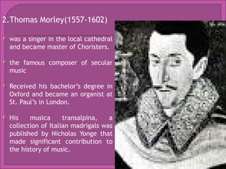 Renaissance Music Composers