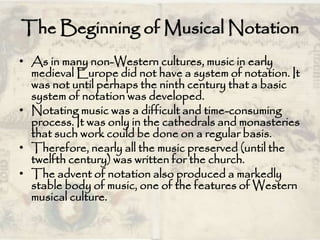 Music Of The Middle Ages | PPTX | Religious (Music and Audio) | Music