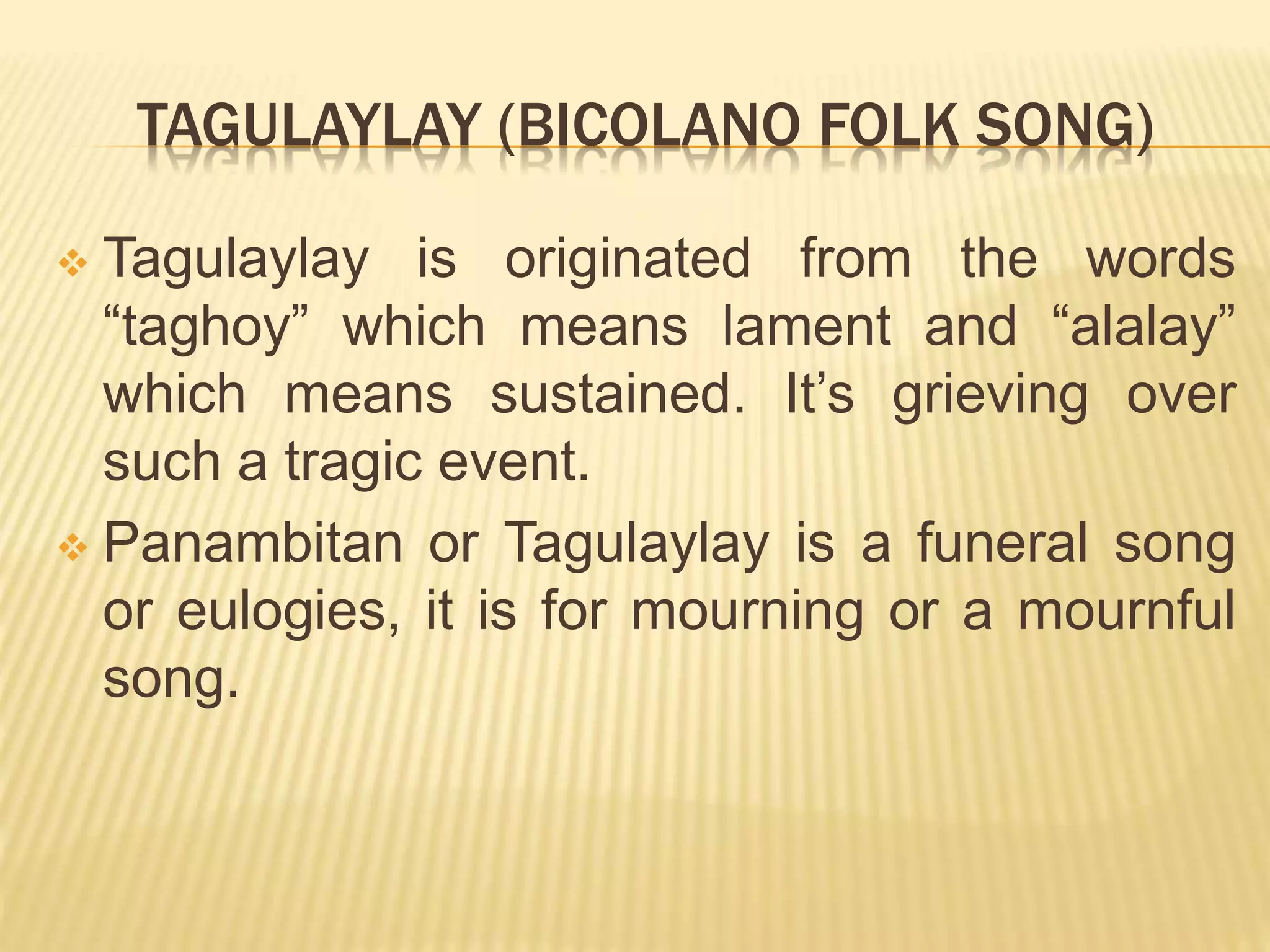 Music of the philippines during pre spanish era | PPTX