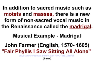 Music Of the Renaissance | PPT