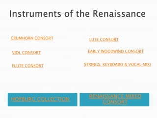Music of the Renaissance | PPTX | Classical Music | Music
