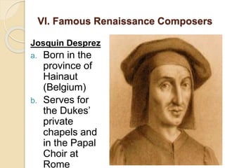 Renaissance Music Composers